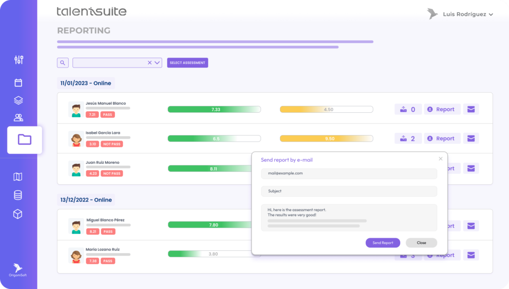TalentSuite - El software para tus assessments